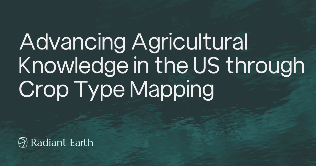 Advancing Agricultural Knowledge in the US through Crop Type Mapping